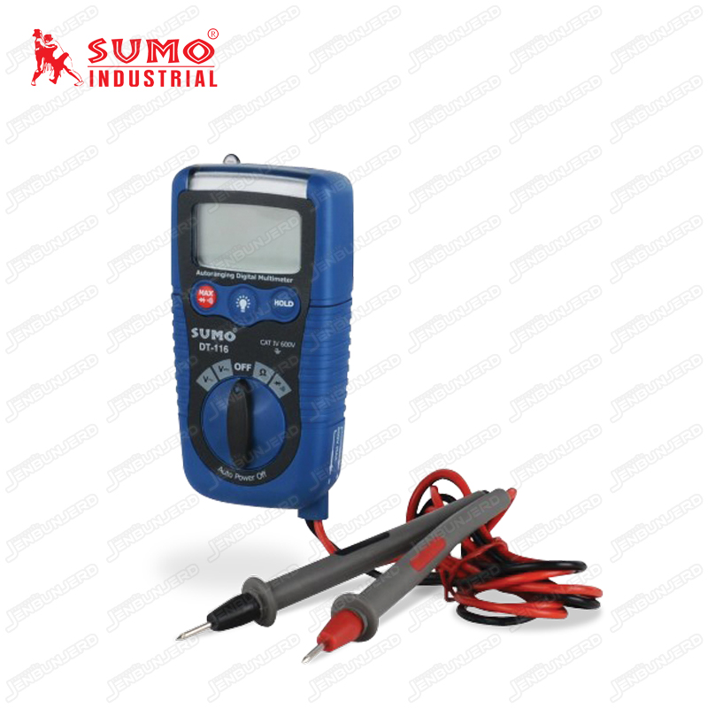 จำหน่าย เครื่องมือช่าง มัลติมิเตอร์ ดิจิตอล SUMO DT-116 - เจนสโตร์